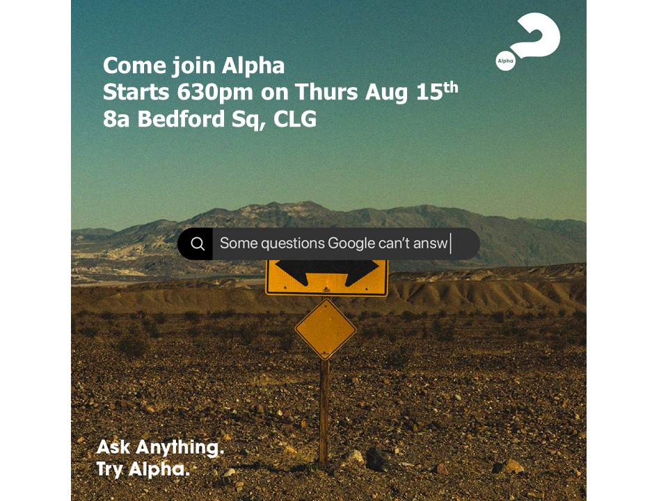 Alpha | trinity baptist church